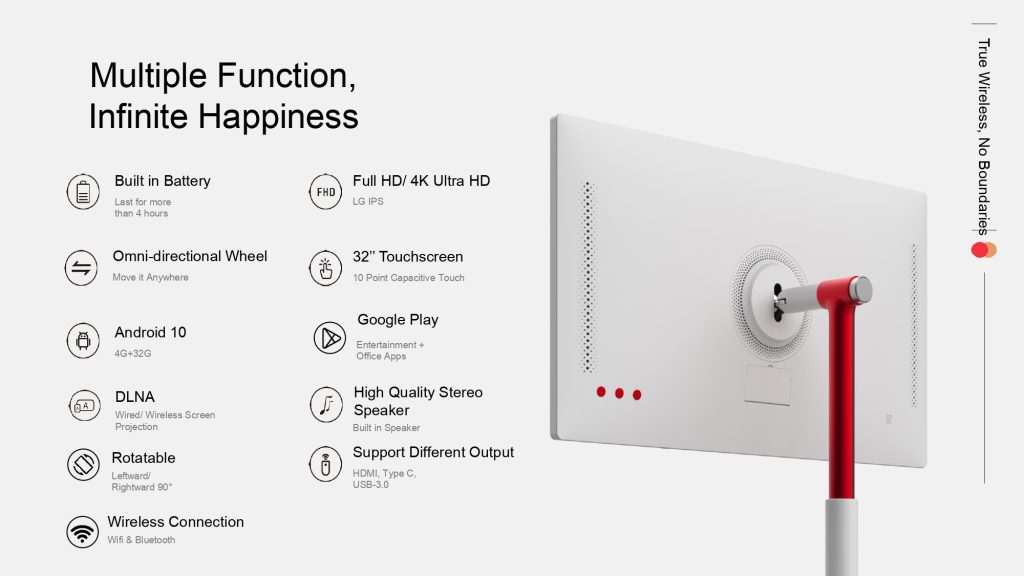 32″ Multi-Purpose Moving Screen – SMARTPANEL SOLUTIONS SDN BHD